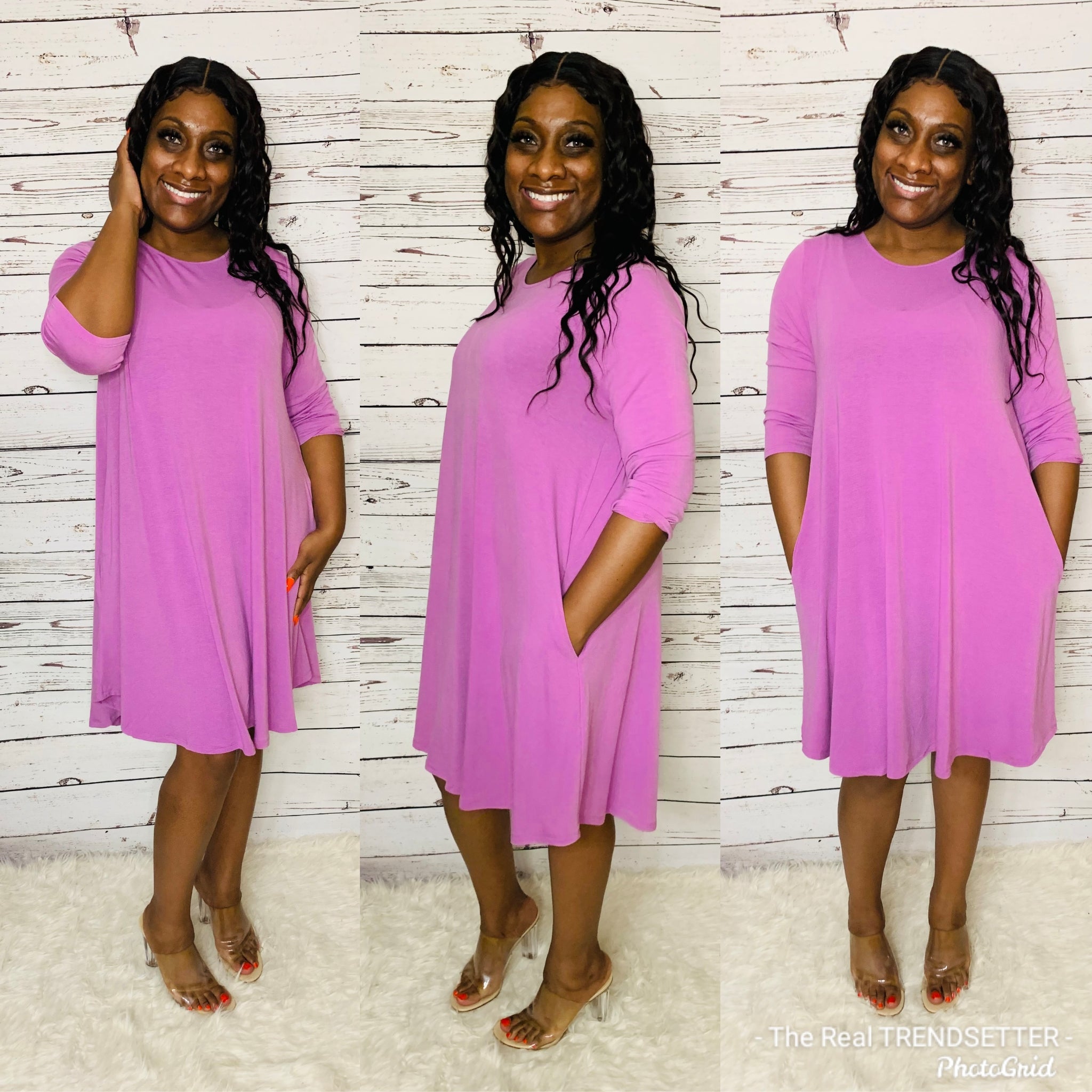 Rich Girl Swing Dress (Muave - Plus) – The Real Trendsetter